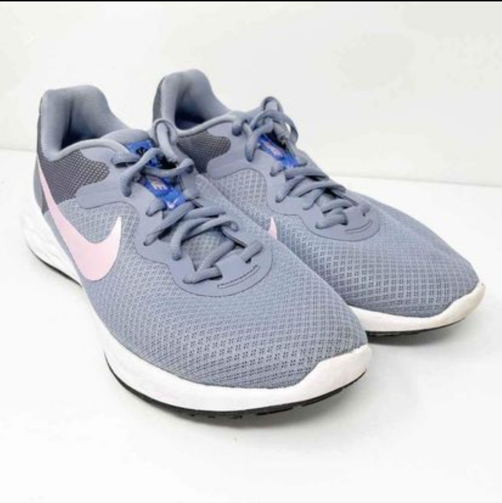 Nike Womens Revolution 6 Dc3729-400 Gray Running Shoe… - Gem